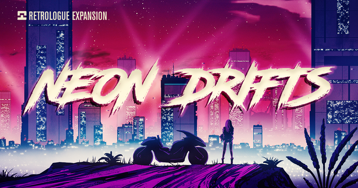 Neon Drifts for Retrologue | Steinberg