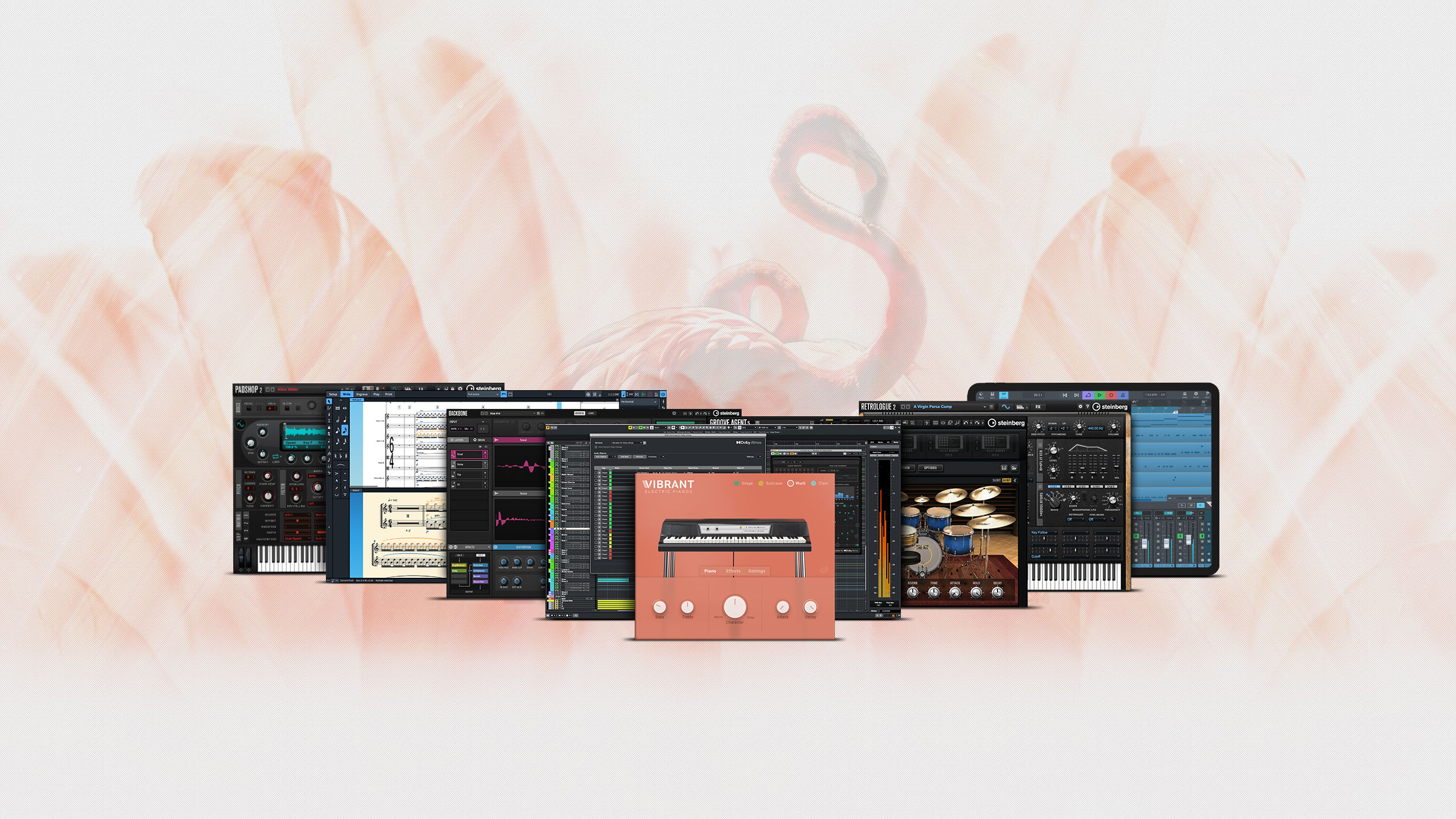 Instrumentos virtuales y librerías de samples | Steinberg