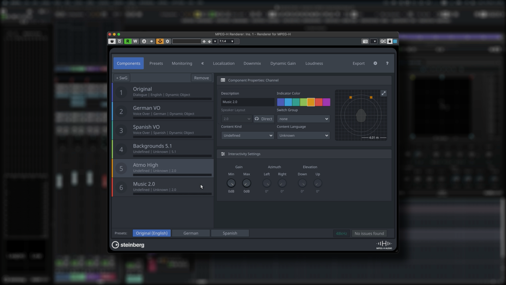 MPEG-H Audio | Steinberg