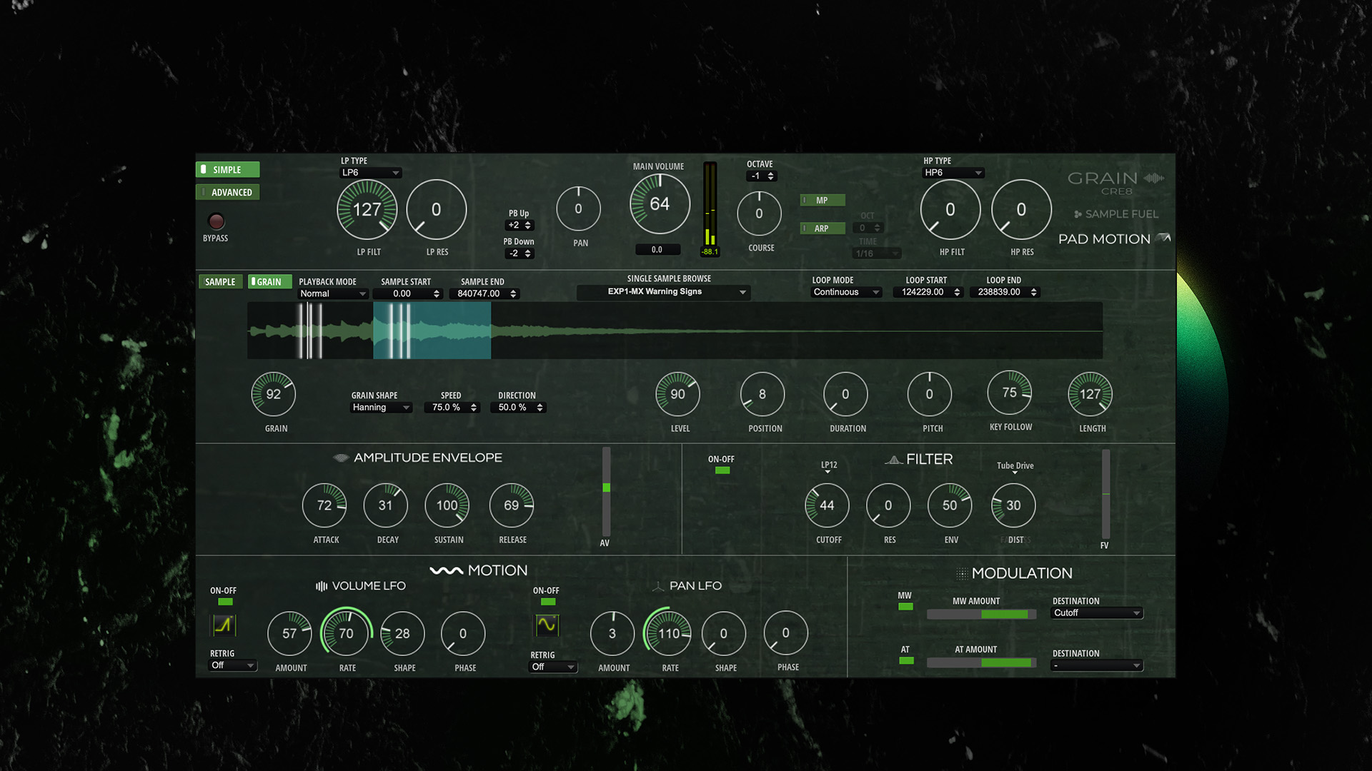 Pad Motion | Steinberg