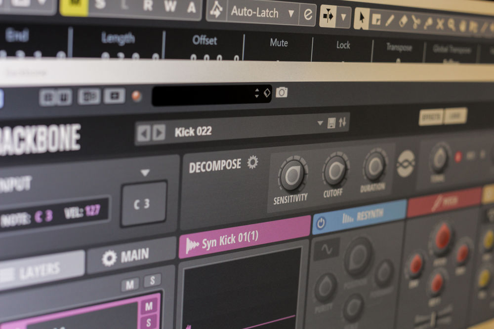 Backbone: Drum Re-Synthesizer | Steinberg